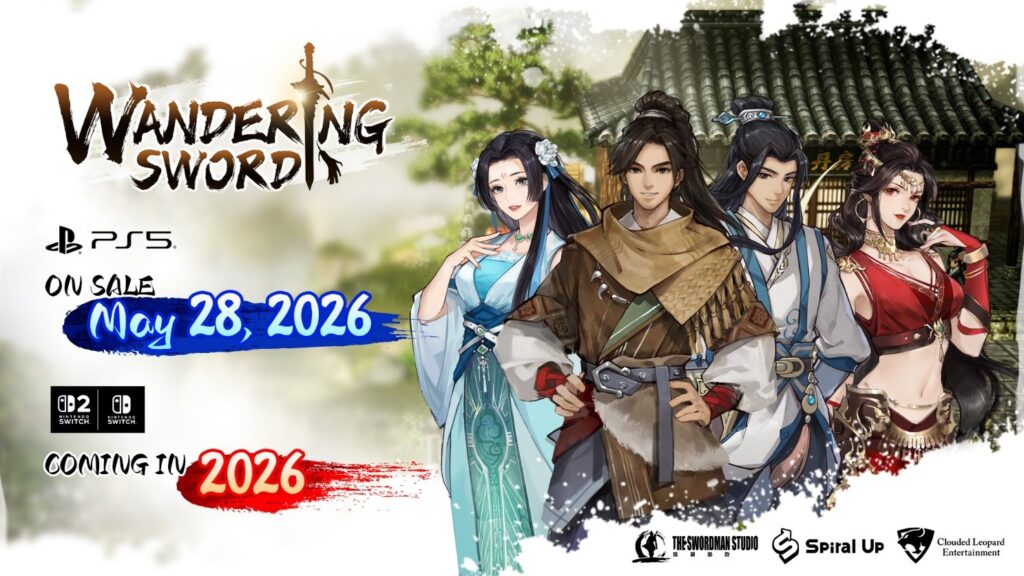 Wandering Sword arriva su PS5 il 28 Maggio 2026, su Switch 2 e Switch ...